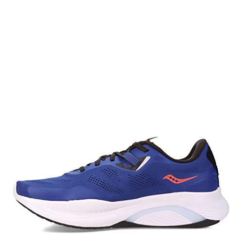Saucony Men's Guide 15 Running Shoe, Sapphire/Black, 9