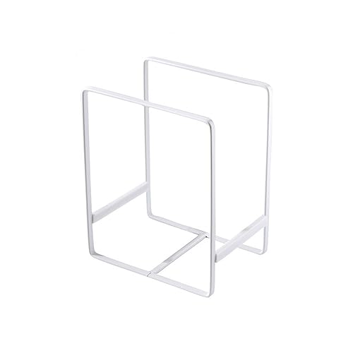 SPICLY Dish Organizer Rack for Cabinet Pot Rack Cover Holder Stand Kitchen Draining Bowl Pan Racks Plate Storage Rack Kitchen Organizer Metal Plates Cups Stand