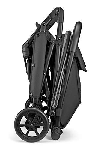 Summer 3Dpac CS Lite Compact Fold Stroller with The Affirm 335 Rear-Facing Infant Car Seat (Onyx Black) and Affirm 335 Infant Car Seat Adapters