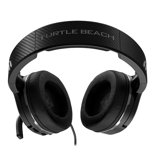 Turtle Beach Recon 200 Gen 2 Powered Gaming Headset for Xbox Series X, Series S & One, PlayStation 5, PS4, Nintendo Switch, Mobile, & PC with 3.5mm connection - Black