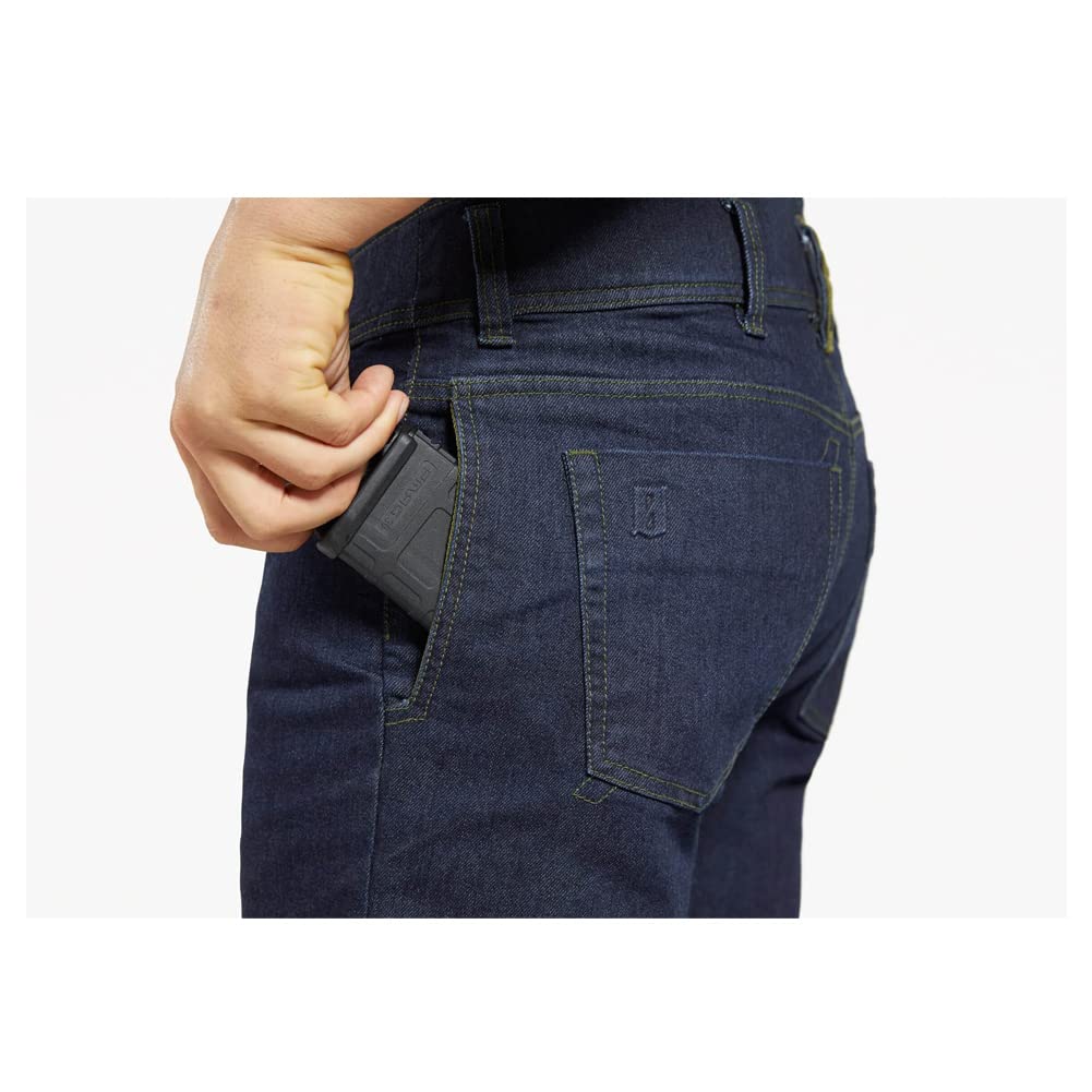 VIKTOS Men's Gunfighter Jeans Pant, Dark Indigo, Size: 44W x 36L