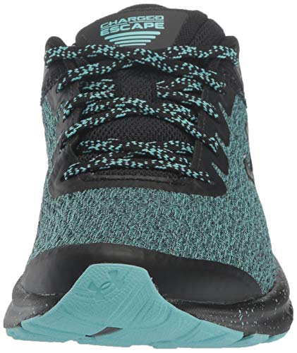 Under Armour Women's Charged Escape 3 Athletic Shoe, Black (004)/BLUE Haze, 11 M US