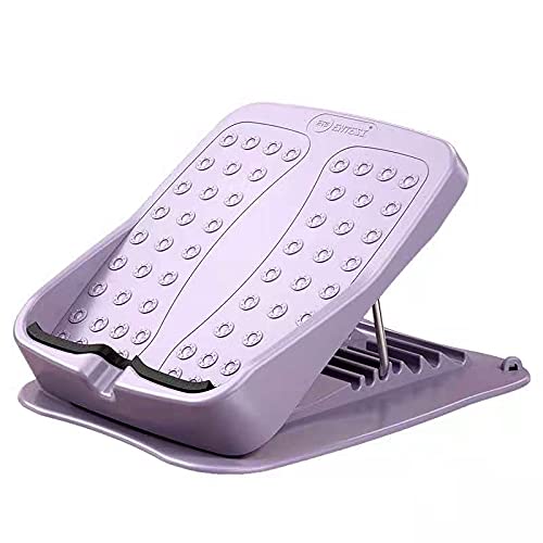 Xinkaiye Foot Stretcher Multi Slant Board 7 Level Adjustable Ankle Incline, Back Stretcher Massager Mate/Foot Leg Stretch (Purple)