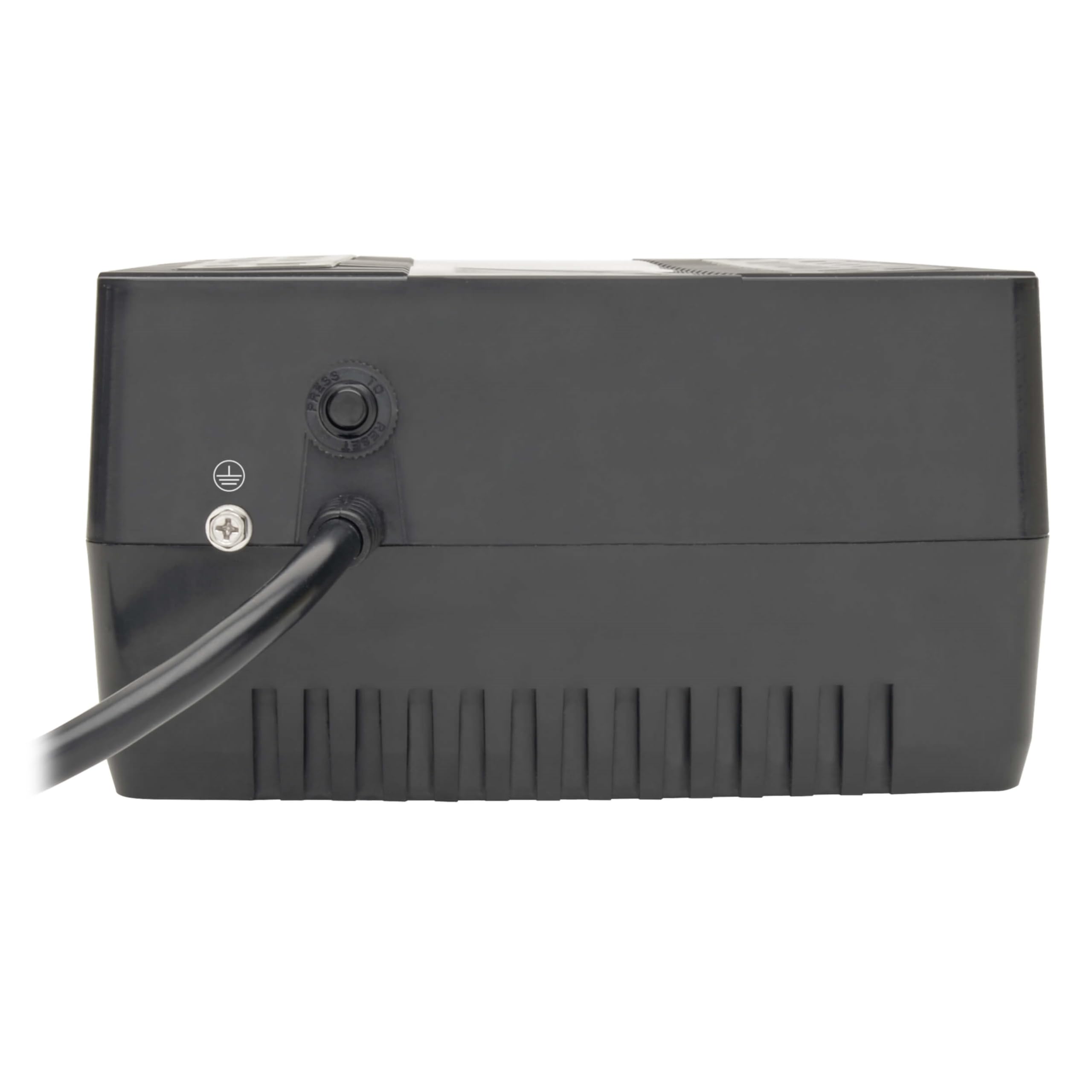 Tripp Lite 750VA UPS Battery Backup Surge Protector, AVR Automatic Voltage Regulation, 12-Outlet Uninterruptible Power Supply, Dataline Protection, 3-Year Warranty & $100,000 Insurance (AVR750U)