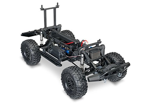 Traxxas 1/10 Scale TRX-4 Scale and Trail Crawler with 2.4GHz TQi Radio, Silver