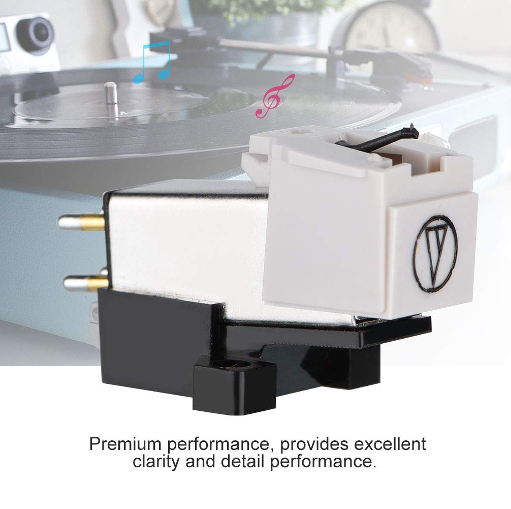 Yuehuam Magnetic Cartridge Stylus with LP Vinyl Needle for Turntable Record Player