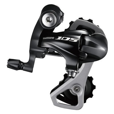 Shimano 105 RD-5701-SS Rear Derailleur - 10 Speed, Short Cage, Black