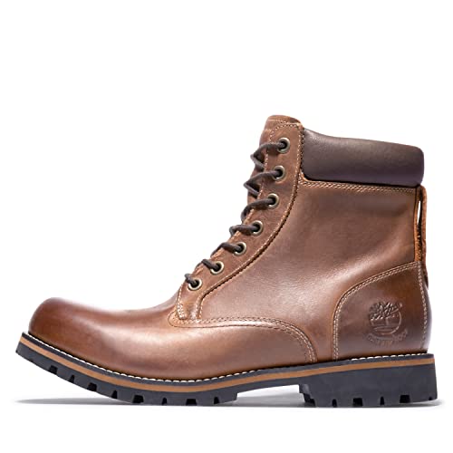 Timberland Men's Earthkeepers Rugged Hiking Shoe, Red Brown, 11.5