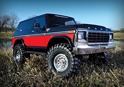 Traxxas Trx-4 Ford Bronco 1/10 Trail and Scale Crawler, Red