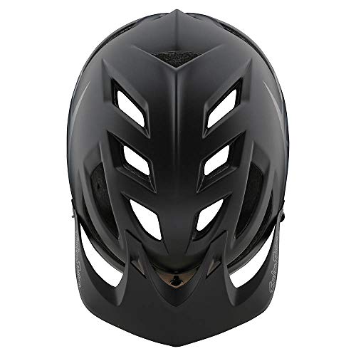 Troy Lee Designs Adult | Trail | All Mountain | Mountain Bike A1 Drone Helmet (MD/LG, Black/Silver)