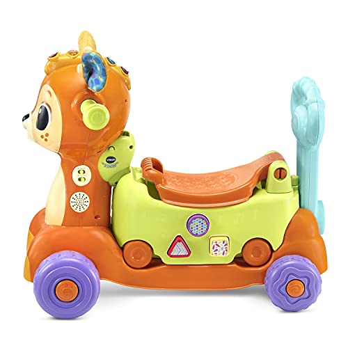 VTech 4-in-1 Grow-with-Me Fawn Scooter (Frustration Free Packaging)