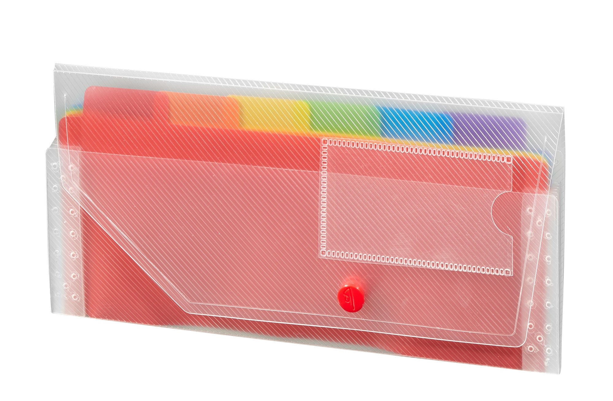 Snopake 15770 Expanding Organiser File - Rainbow