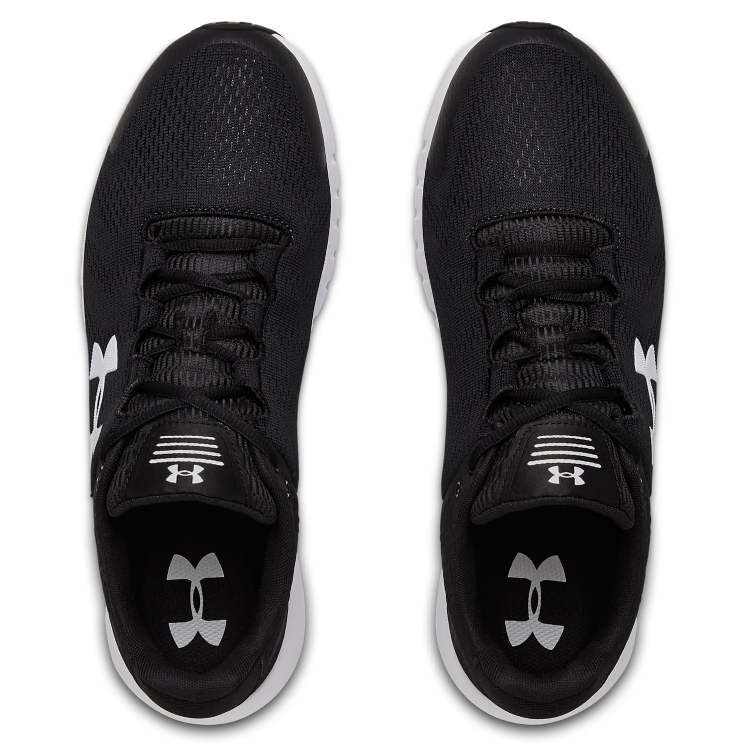 Under Armour Men's Micro G Pursuit BP Athletic Shoe, black//white, 8 M US