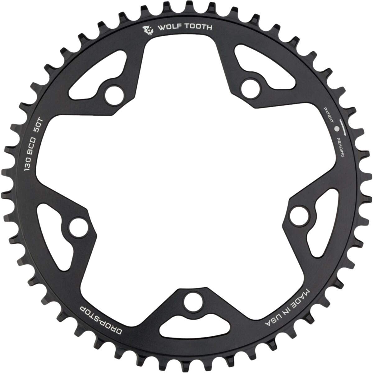 Wolf Tooth 110 BCD Gravel/CX/Road Bike Chainrings (44 Tooth, Drop-Stop B)