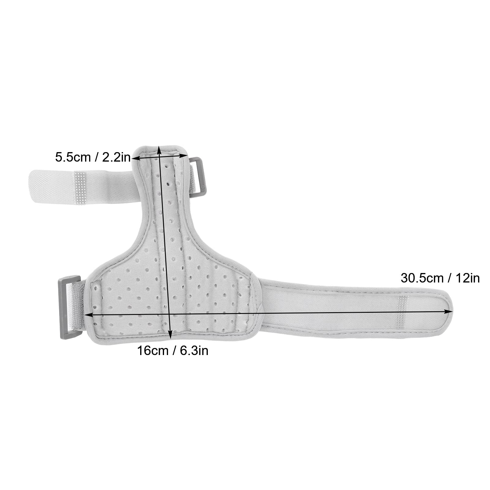Zyyini Thumb Support Brace, Breathable Thumb Joint Brace Spica Splint For Pain Relief,Thumb Joint Stabilizer For Arthritis Soft Tissue Injuries,Fit Right & Left Hand Thumb Splint Exerciser