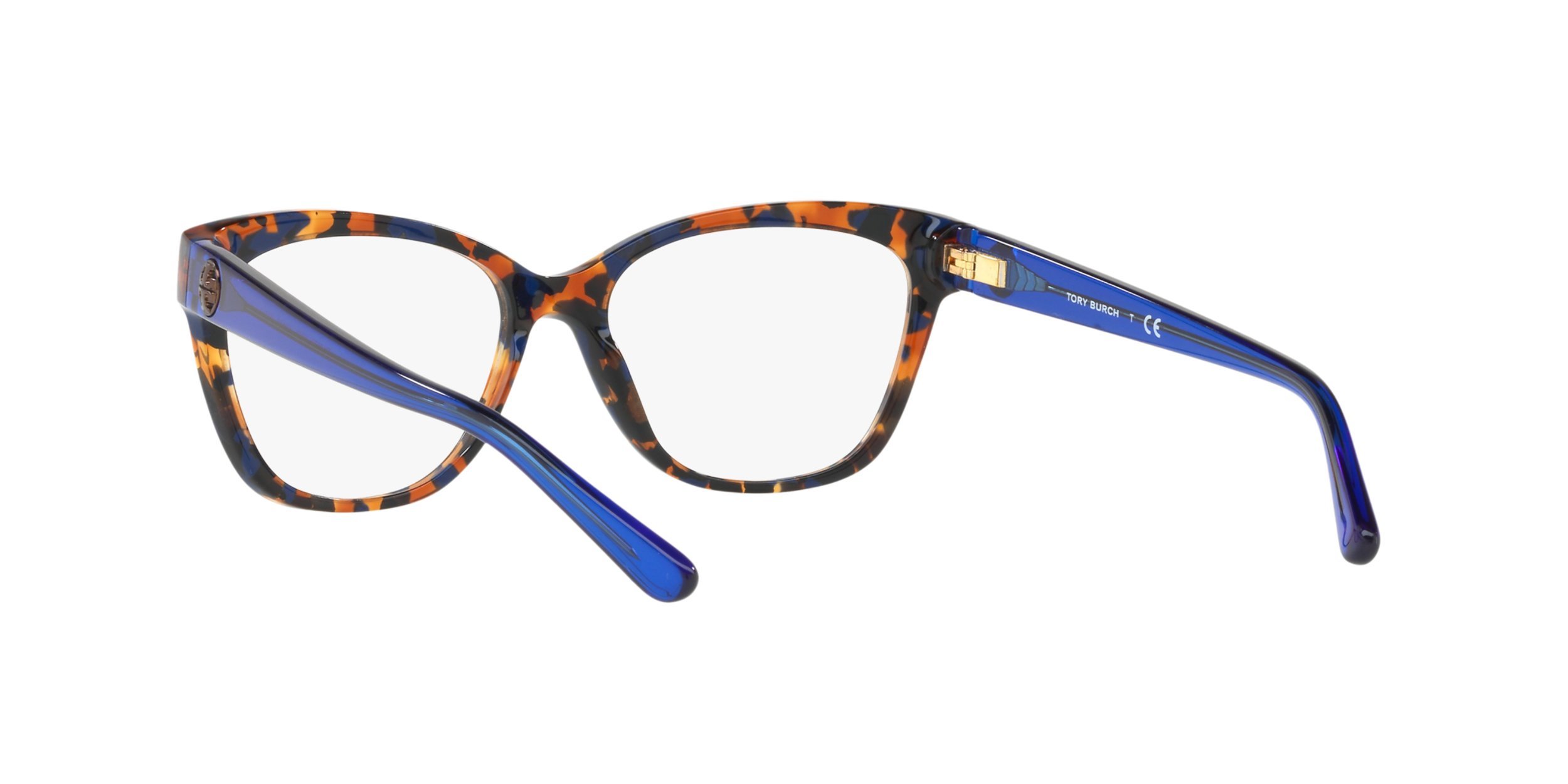 Tory Burch TY2079 Eyeglass Frames 1683-51 - Blue Flake Tort TY2079-1683-51