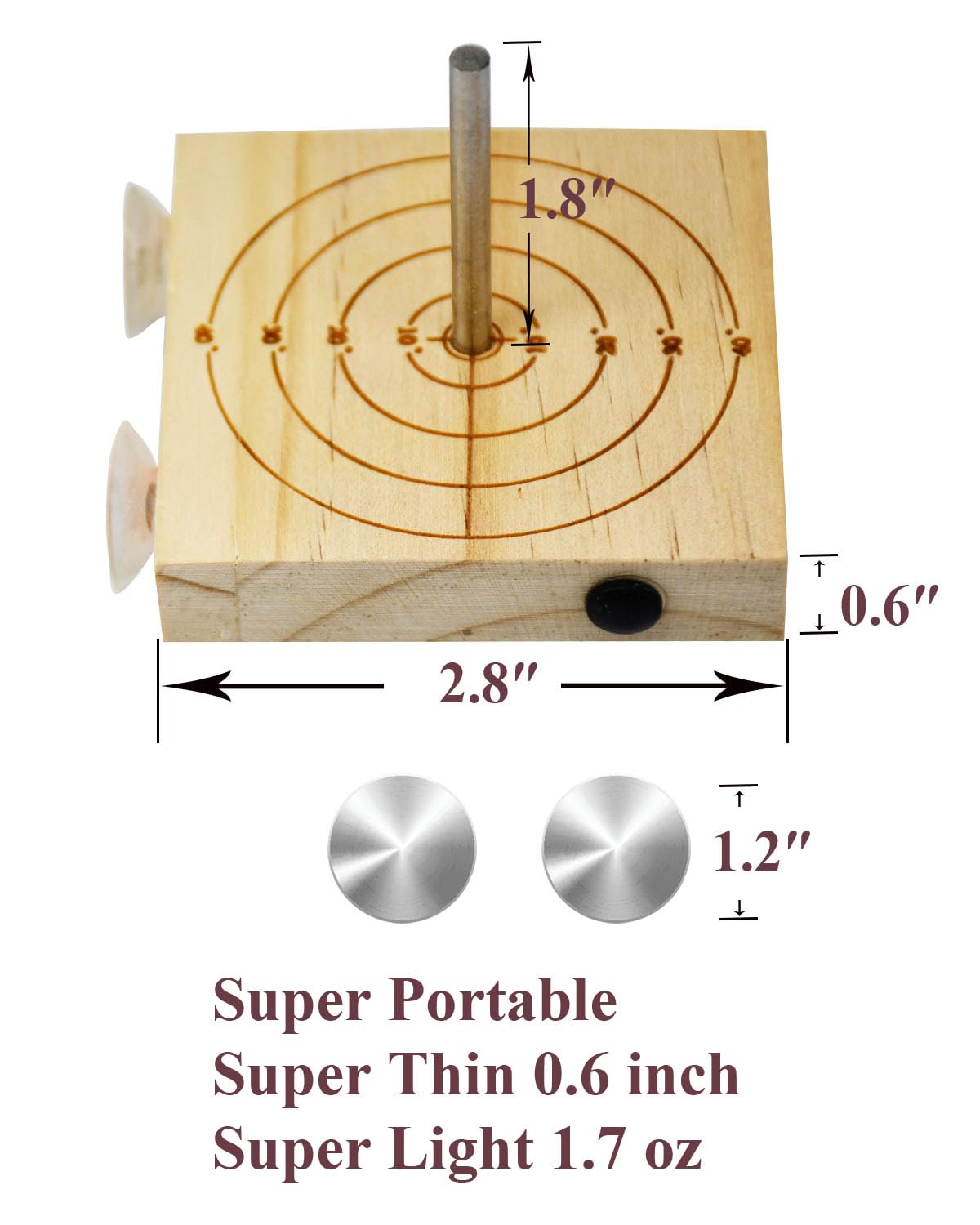 Solar Angle Guide for Lifting Portable and Rigid Solar Panel Efficiency - ActuEgo Solar Angle Finder Solar Tacker Solar Panel Accessories Vertical Incidence Wooden Sun Angle Guide Solar Tools