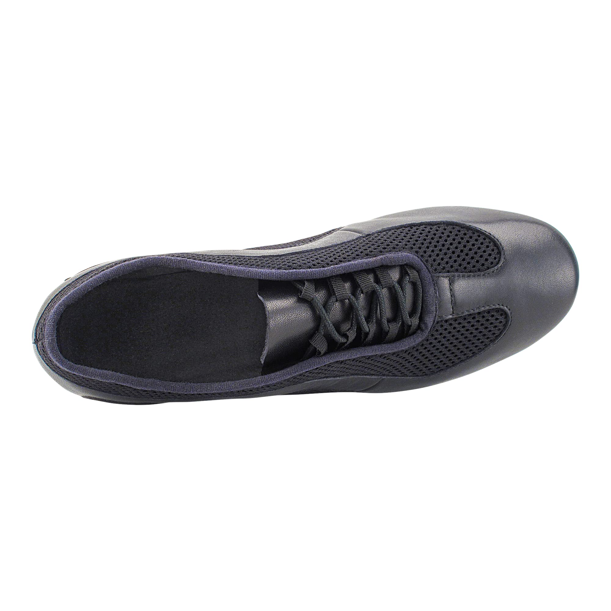 Very Fine Andromeda Womens Black Latin Ballroom Waltz Smooth Salsa Practice Dance Shoes 1.5" Cuban Heel US M 10
