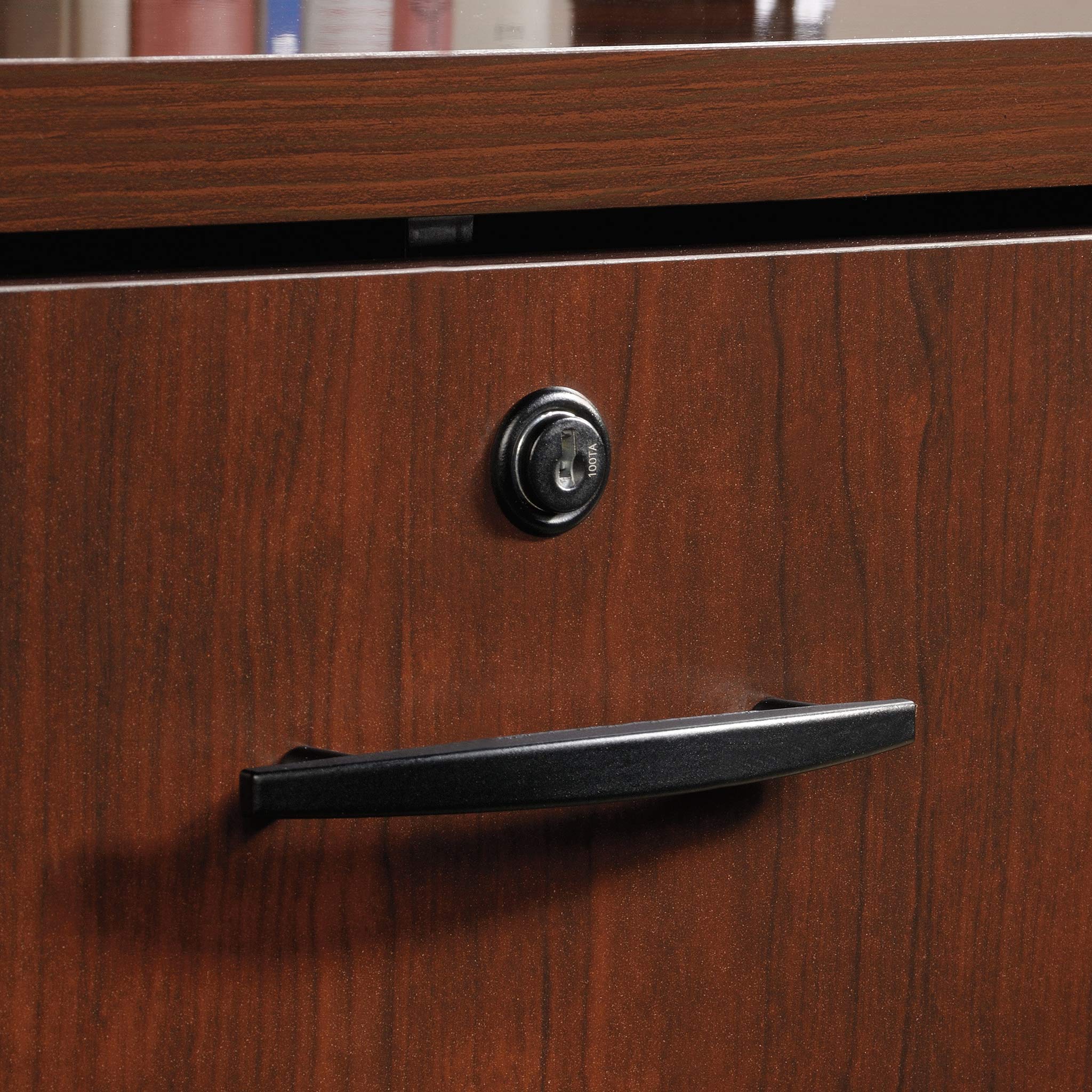 Sauder Via Collection Lateral File, L: 36.54" x W: 23.47" x H: 29.76", Classic Cherry