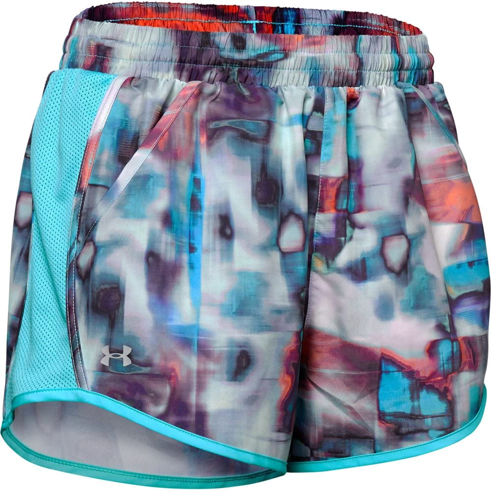 Under Armour UA Fly-by Printed MD White