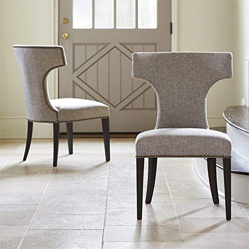 Universal Furniture Soliloquy Fabric Dining Side Chair in Gray