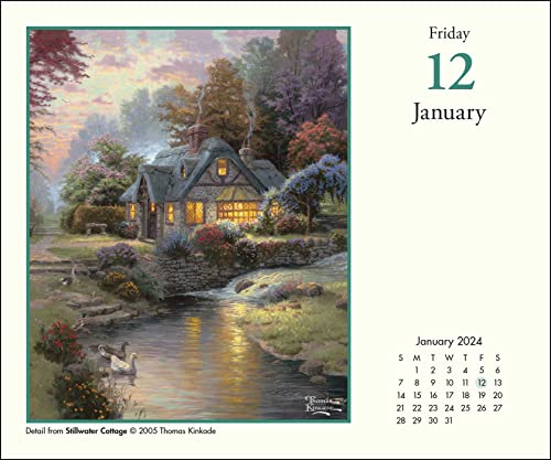 Thomas Kinkade Studios 2024 Day-to-Day Calendar