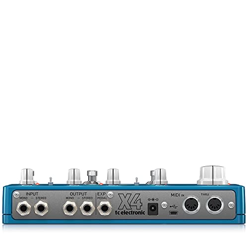 TC Electronic FLASHBACK TRIPLE DELAY Intuitive Three-Engine Delay Pedal with Flexible Routing, Subdivision Control and Built-In TonePrints*