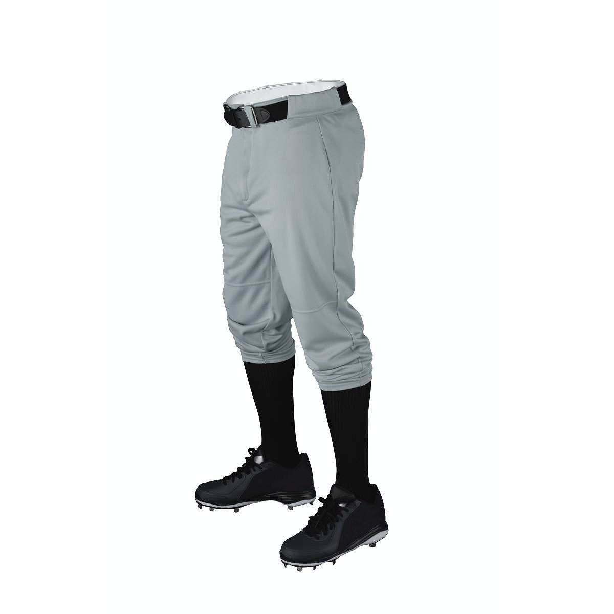 WILSON Youth Poly Warp Knit baseball Pant, grey, X-Large