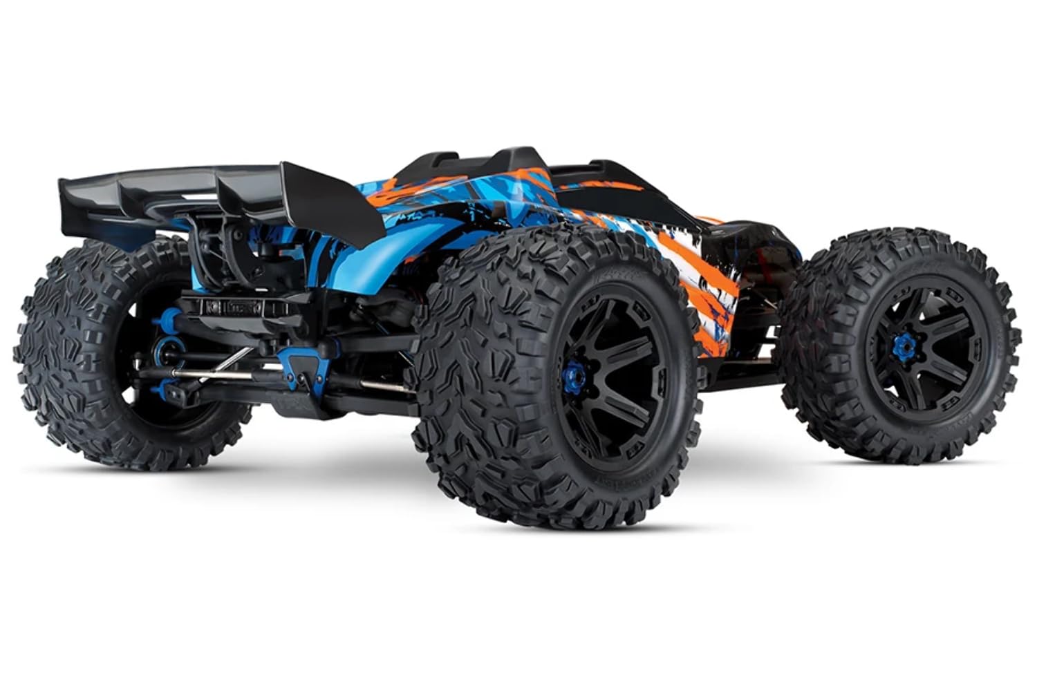 Traxxas 1/10 Scale E-Revo Brushless Racing Monster Truck, Orange