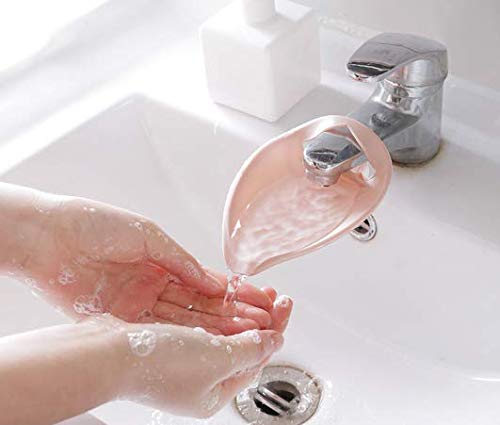 WOIWO 3 PCS Faucet Extension Sink Extension For Children And Babies Hand Washing Aid Extender