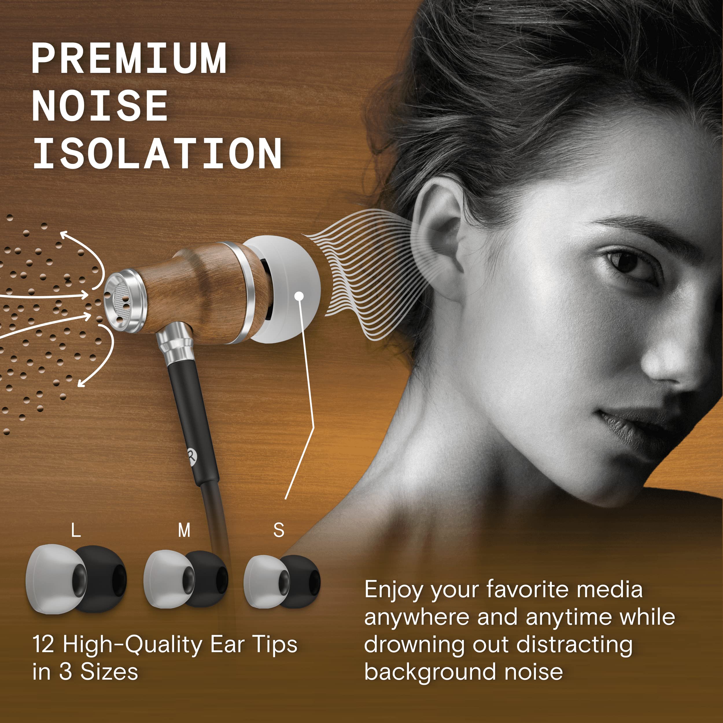 Symphonized on MFI Earbuds for iPhone + PWR Wireless Neckband Bluetooth Headphones Bundle