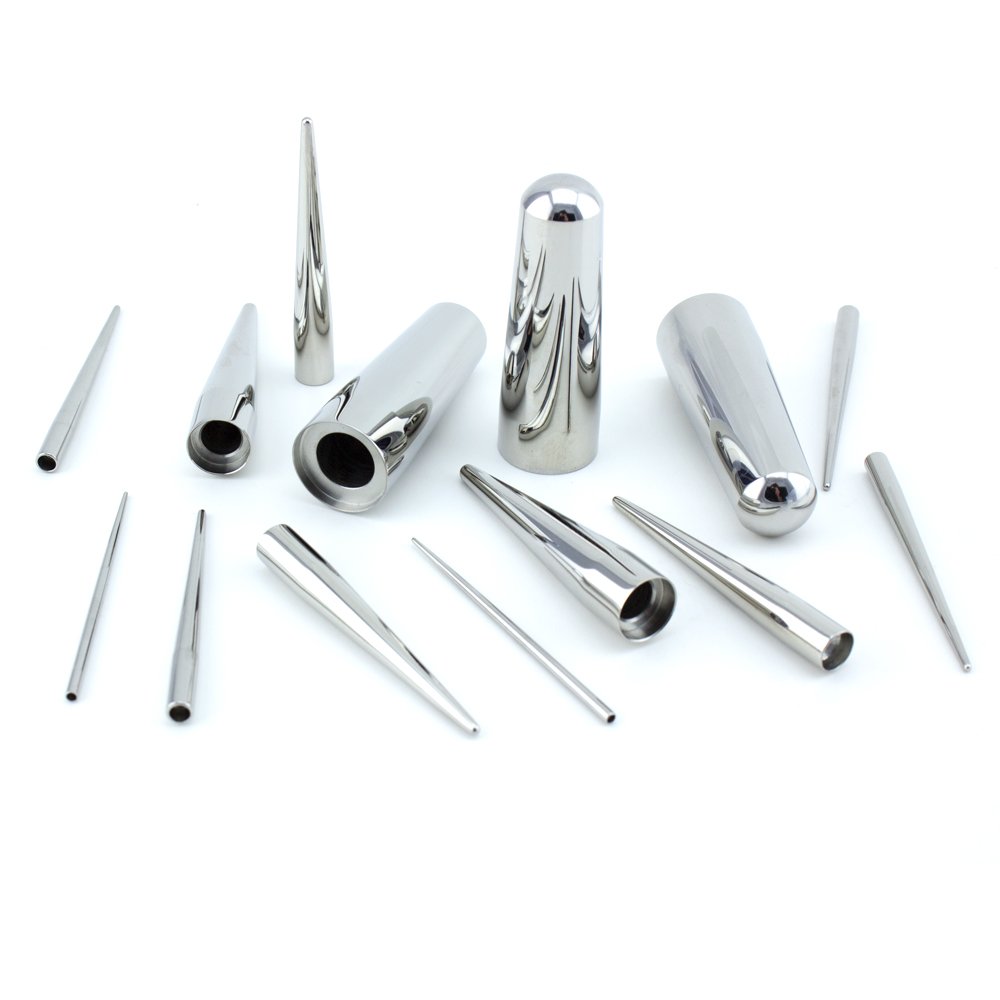 Urban Body Jewelry 9/16" (14mm) Concave Stainless Steel Taper/Stretcher