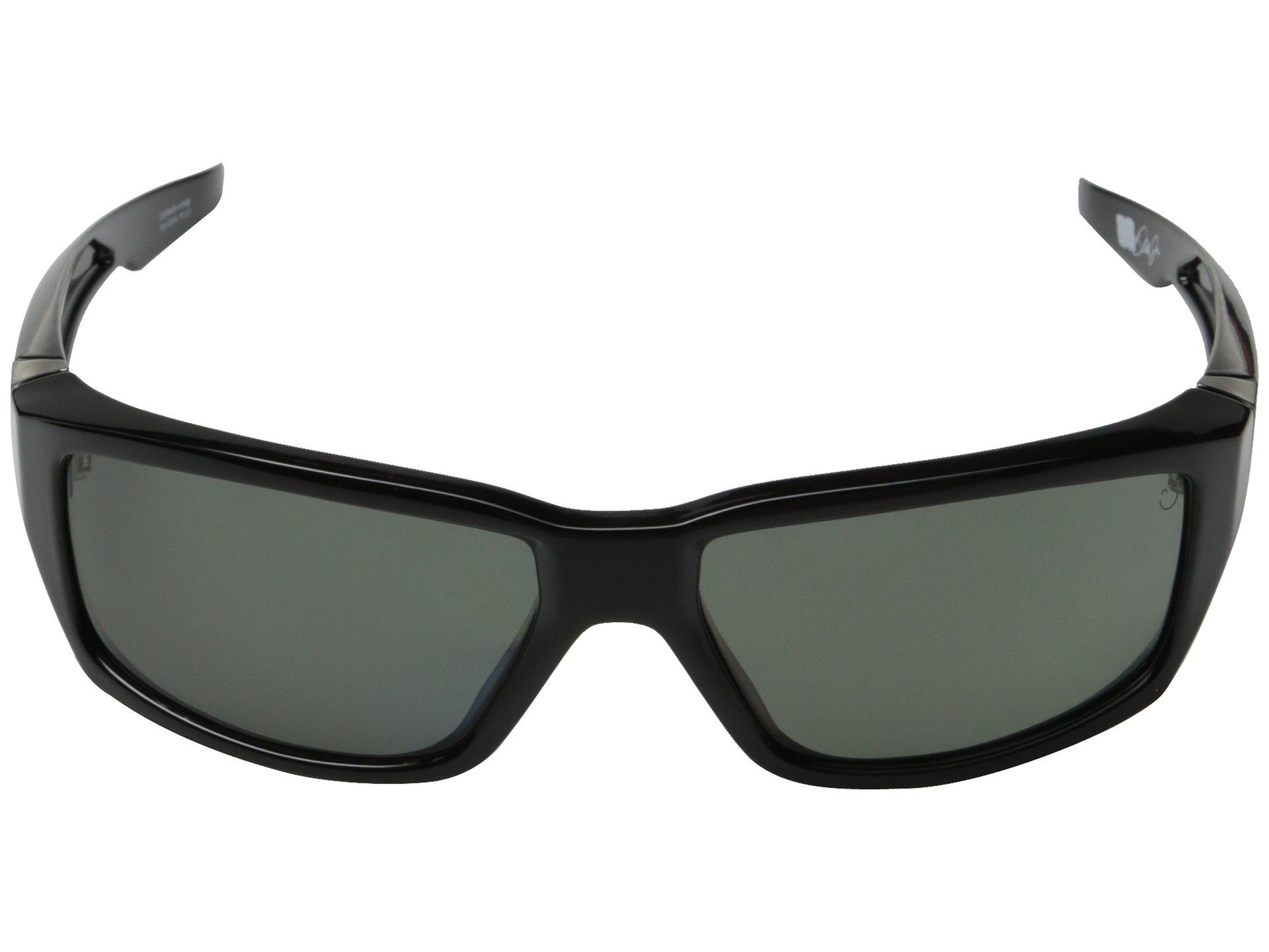 Spy Dirty Mo Sunglasses - Spy Optic Steady Series Polarized Sports Eyewear - Color Black/Grey, Size: One Size Fits All
