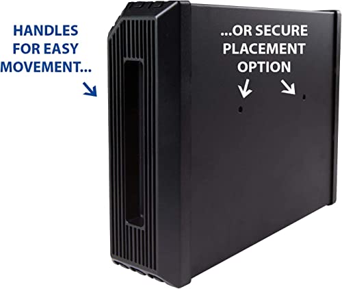 Viking Security Safe VS-37PZ Two Gun Safe with FBI Certified Fingerprint Safe Biometric Safe Sensor & Keypad 2 Handgun Capacity Pistol Safe