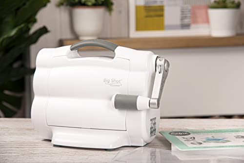 Sizzix Die-Cut Machine, Big Shot Foldaway, White/Gray