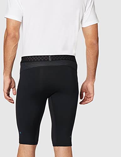 Under Armour Men's HeatGear RUSH 2.0 Long Shorts , Black (001)/Reflective , X-Large