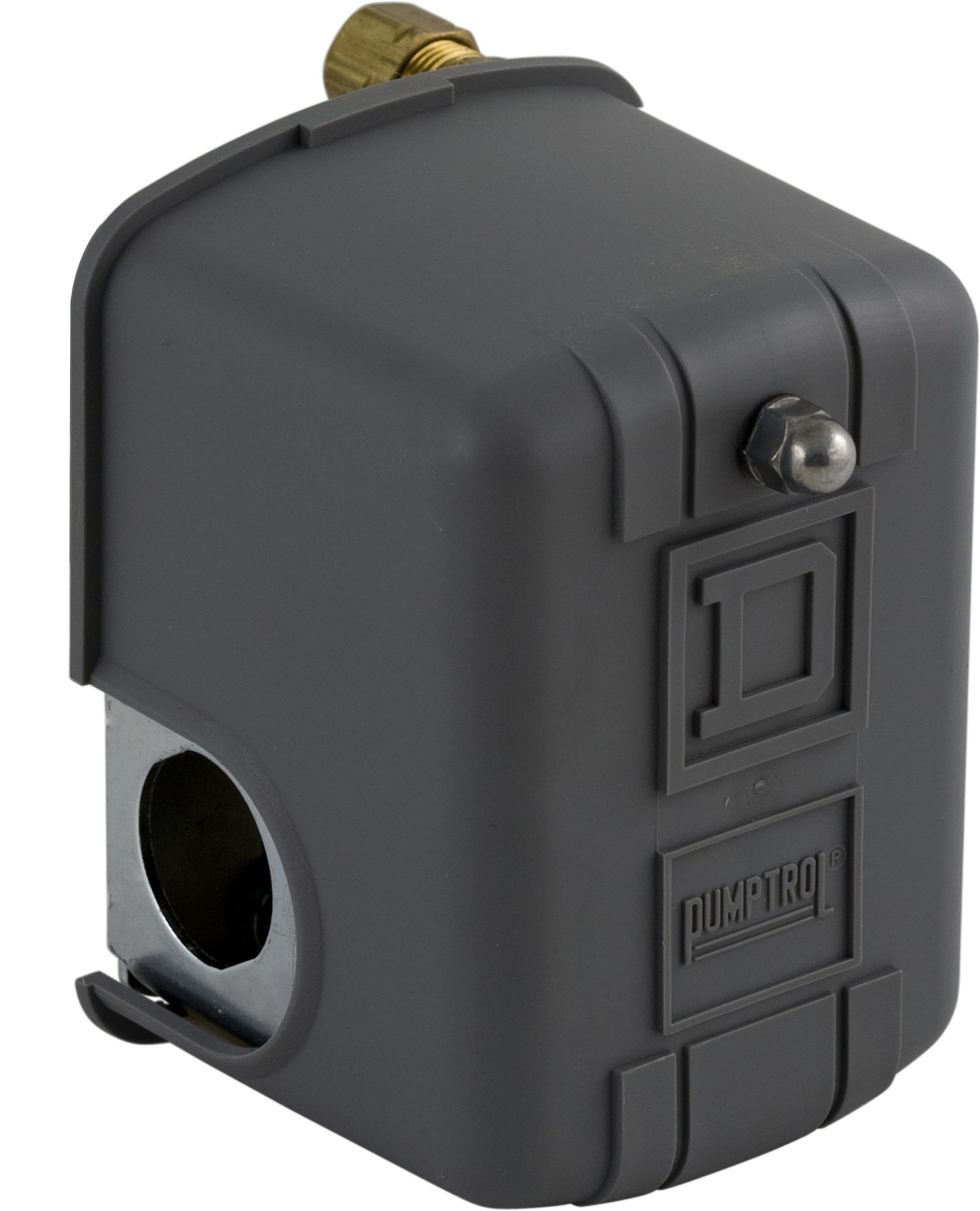 Telemecanique Sensors 9013FHG2J27X Air-Compressor Pressure Switch, 100 psi Set Off, 20 psi Fixed Differential, 1/4" NPSF Internal, 2-Way Release Valve