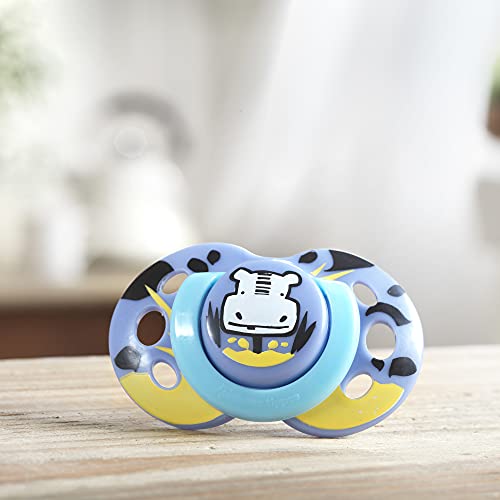 Tommee Tippee Closer to Nature Fun Pacifier, 6-18 Months, 2 Count -Colors Will Vary