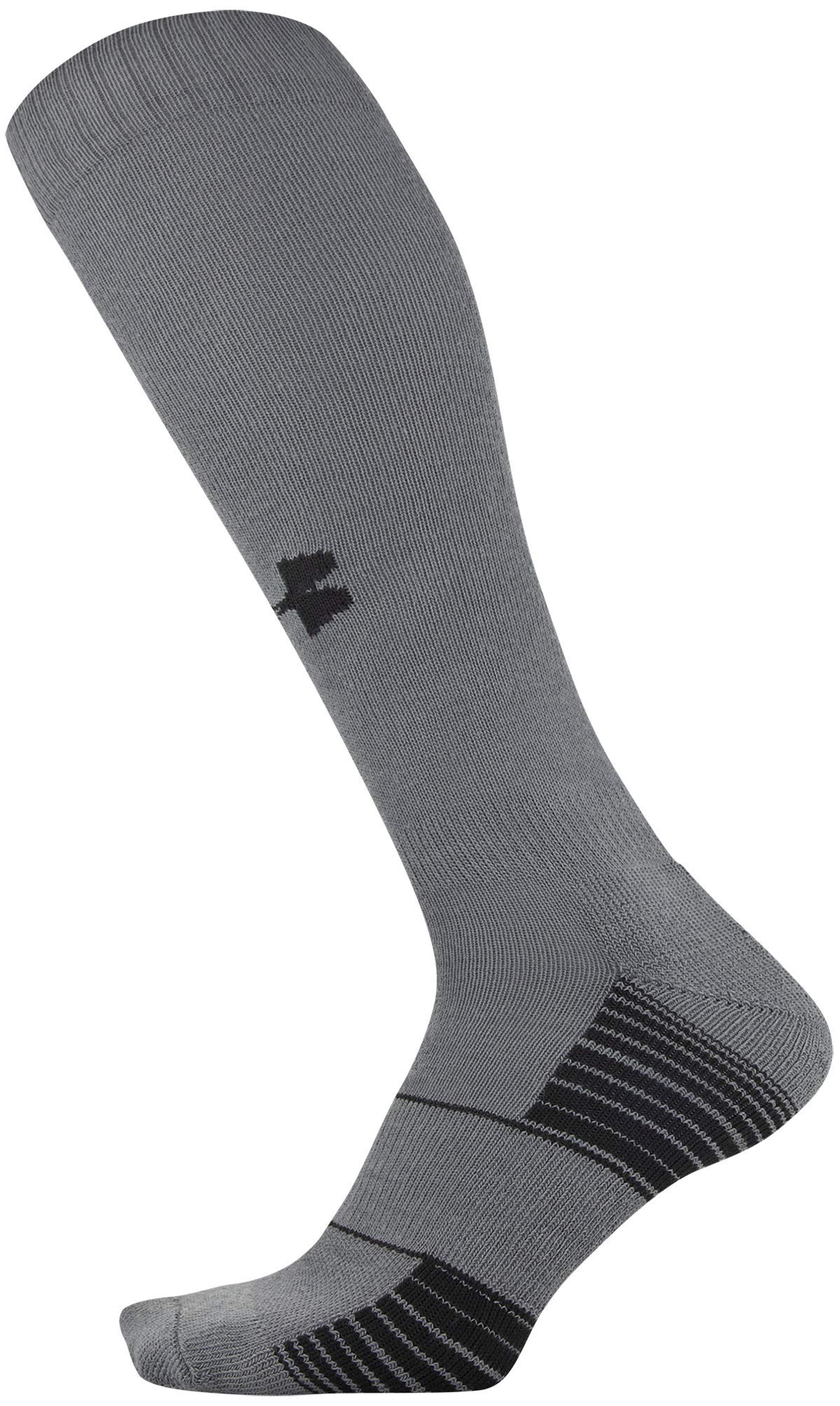 Under Armour Unisex UA Over-The-Calf Team Socks MD Gray