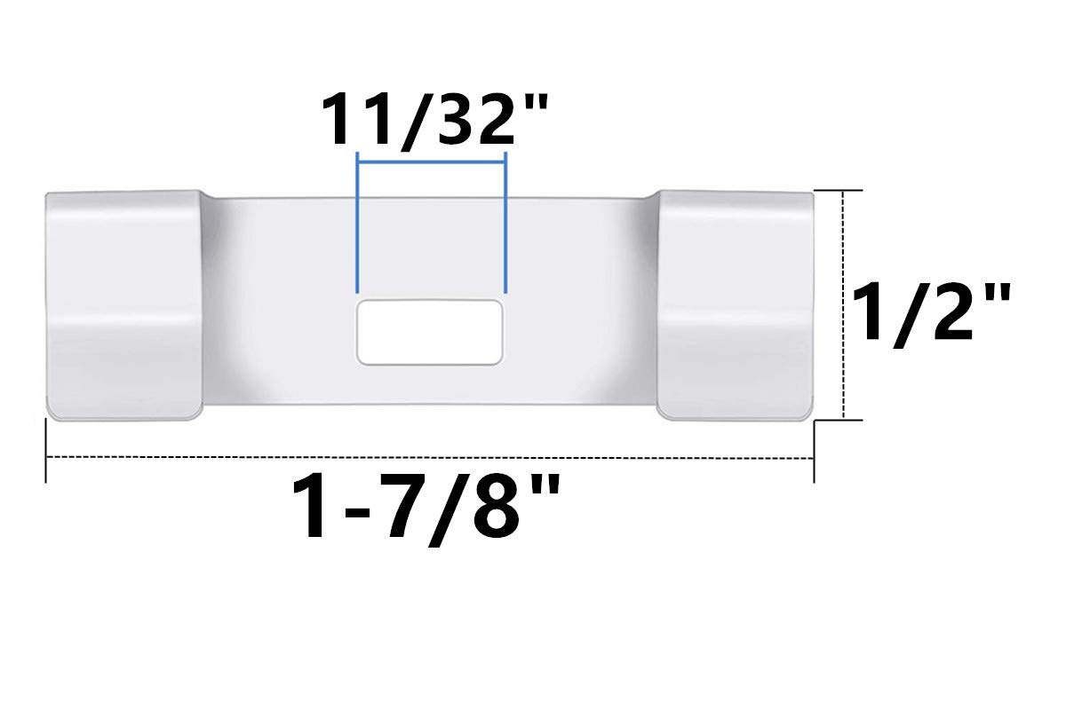 Vertical Blind Repair Vane Savers 12pcs Blind Repair Clip Vertical Blind Repair Tabs, Window Blinds Replacement