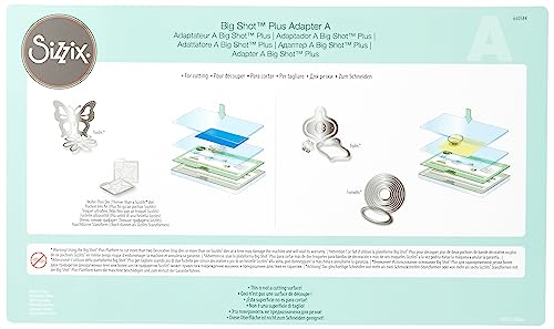 Sizzix, One Size Big Shot Plus Standard Adapter Pad A 660584, Multi Color