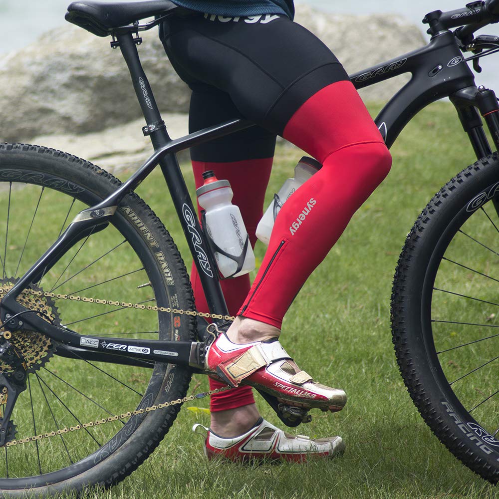 Synergy Cycling Leg Warmers (Black, S/M)