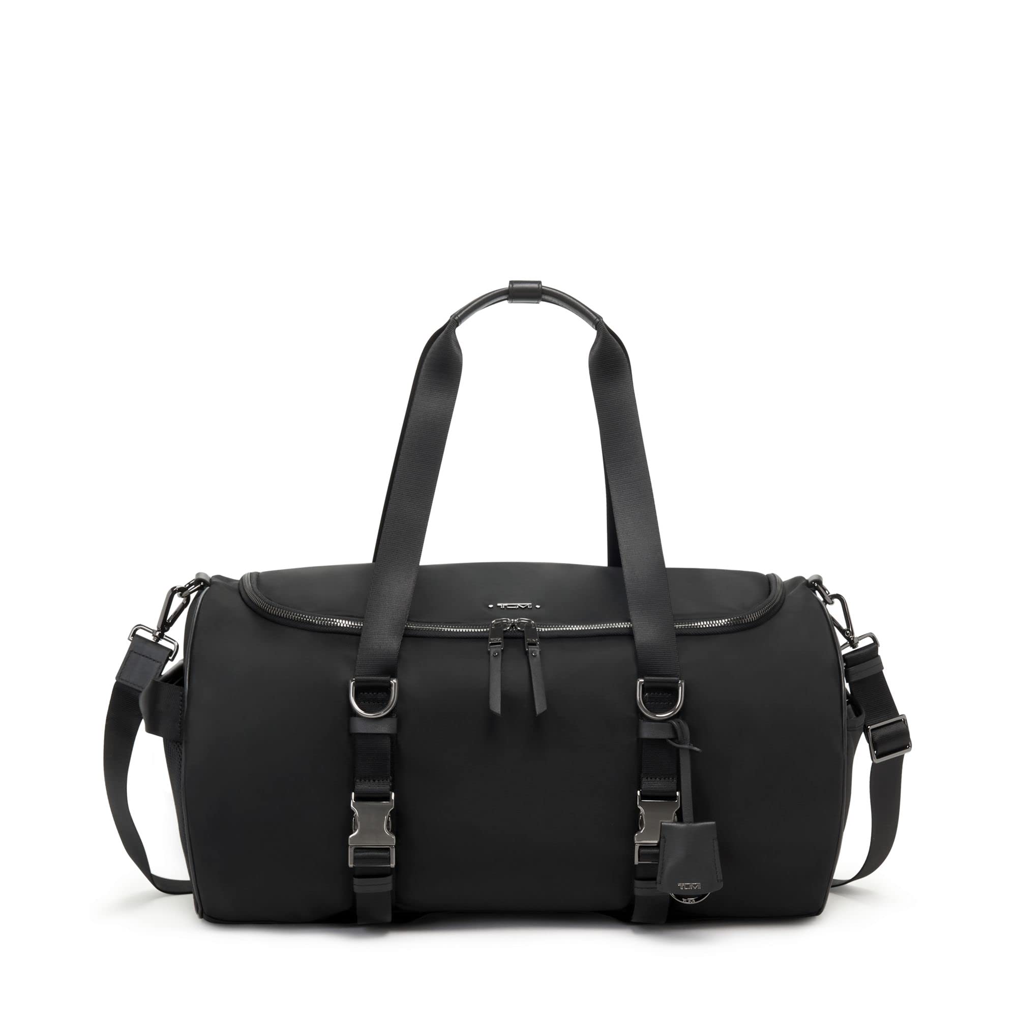 TUMI - Voyageur Misty Duffel Bag for Women - Black/Gunmetal