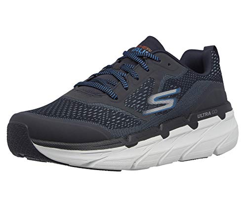 Skechers Men's Max Cushioning Premier Vantage-Performance Walking & Running Shoe Sneaker, Navy, 10 X-Wide