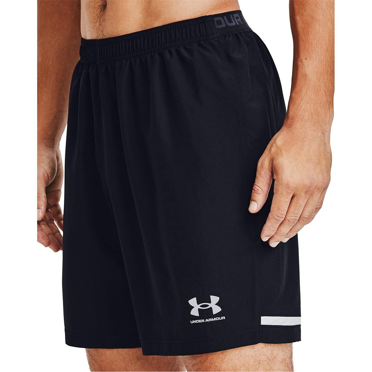Under Armour Accelerate Premier Shorts, Black (001)/Halo Gray, XX-Large