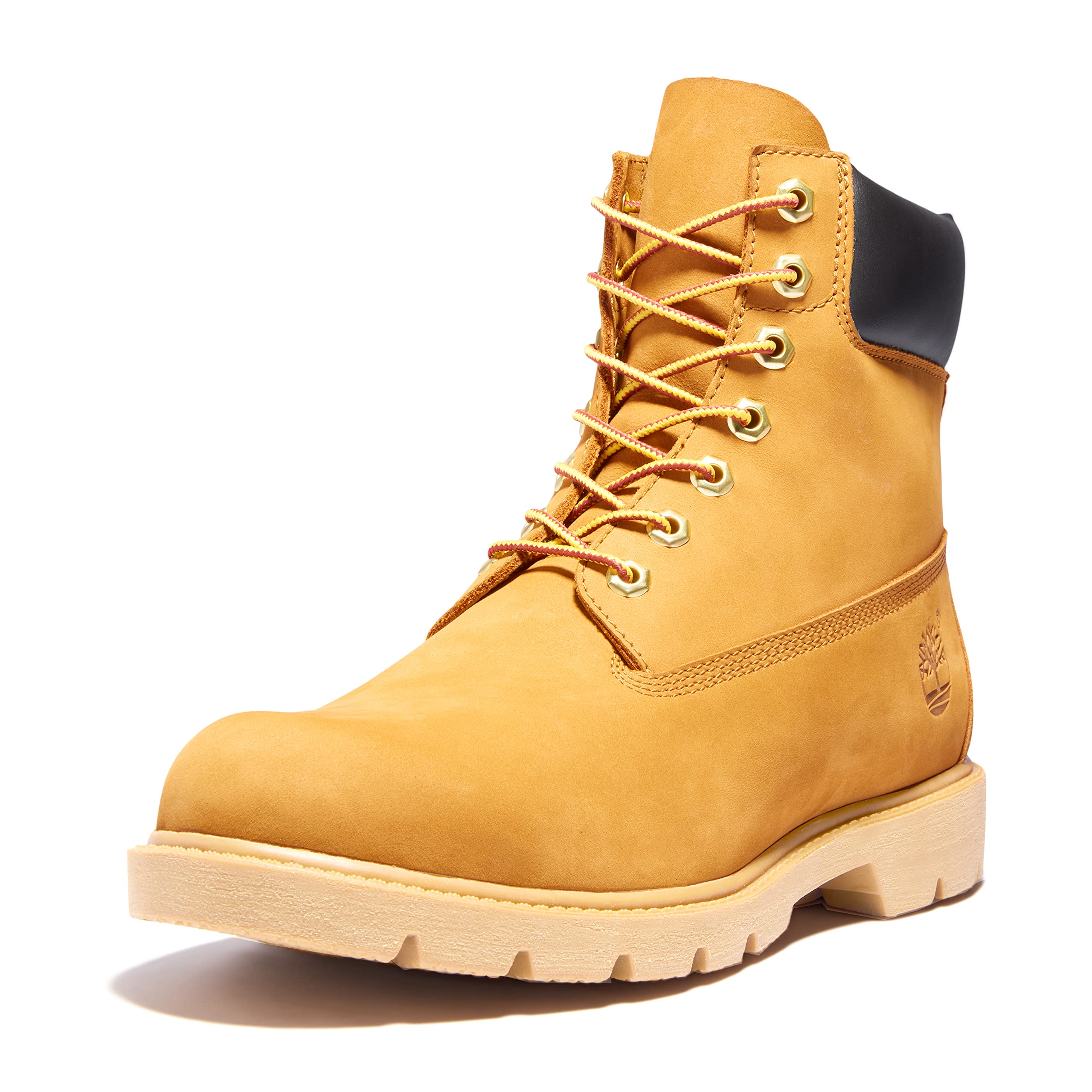 Timberland Men's 6 inch Premium Waterproof Boot Fashion, Wheat Nubuck, 8.5