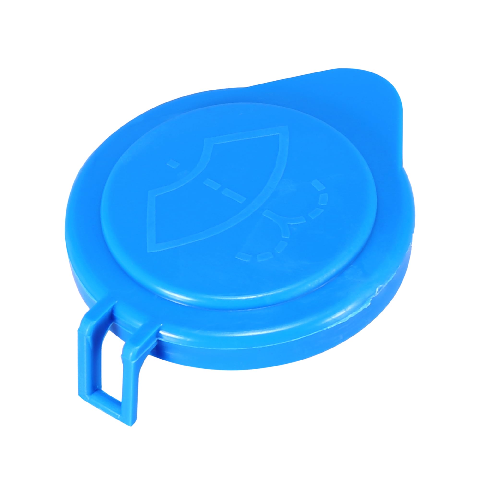 X AUTOHAUX Blue CP9Z-17A605-A Windshield Wiper Washer Fluid Reservoir Tank Bottle Cap for Ford Focus 2012-2018