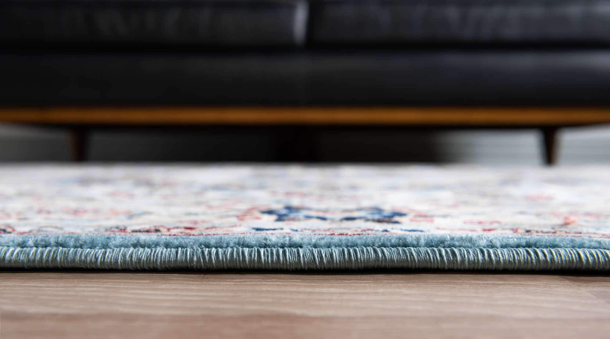 Unique Loom Narenj Collection Area Rug - Adams (10' x 13' 1" Rectangle Blue/Burgundy)