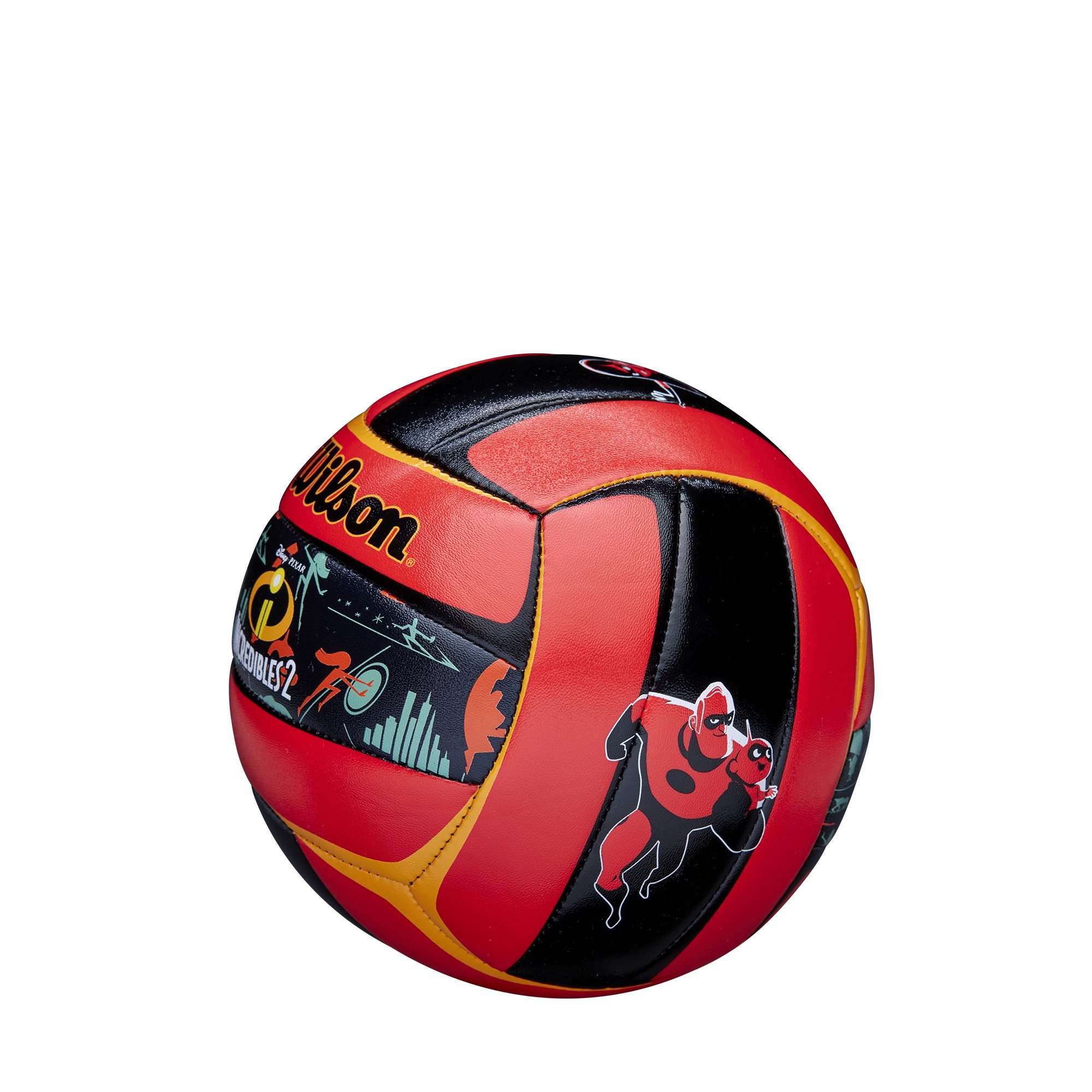 WILSON SPORTING GOODS DISNEY - PIXAR INCREDIBLES 2 CHARACTERS INCREDIBLES 2 MINI VOLLEYBALL: SOLID ABSTRACTION