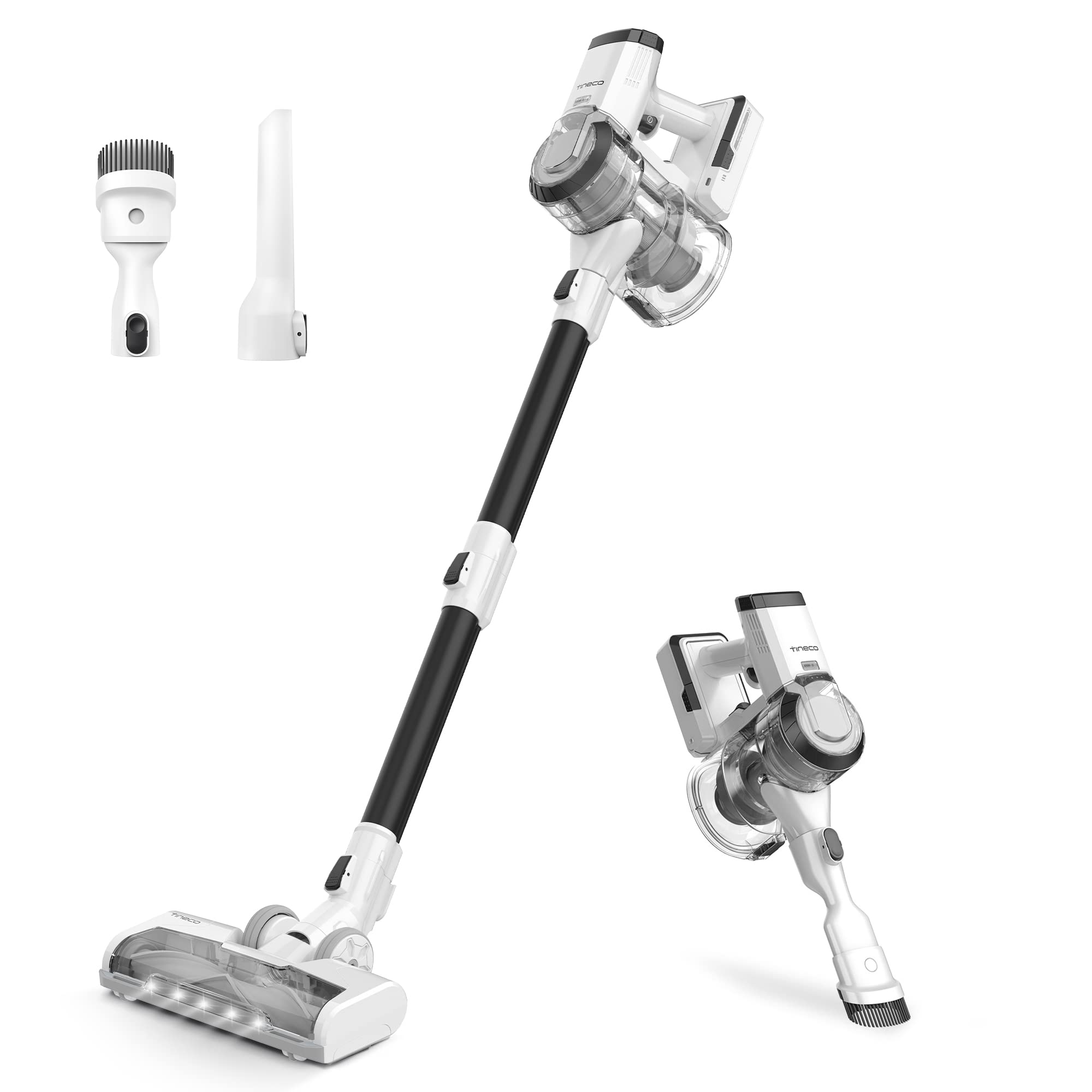 Tineco PWRHERO11 Snap Cordless Vacuum Cleaner, Lightweight Handheld Stick Vac 120W Powerful Suction for Carpet, Hard Surface, Pet Hair